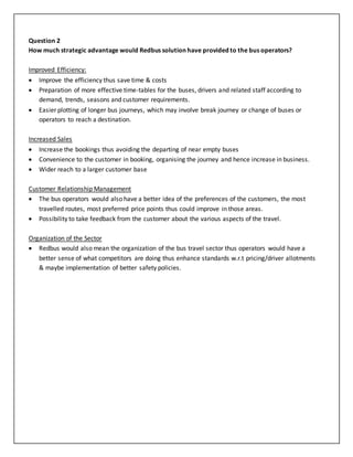 Presentation - Case Study: RedBus.in – Automating the Bus Travel ...