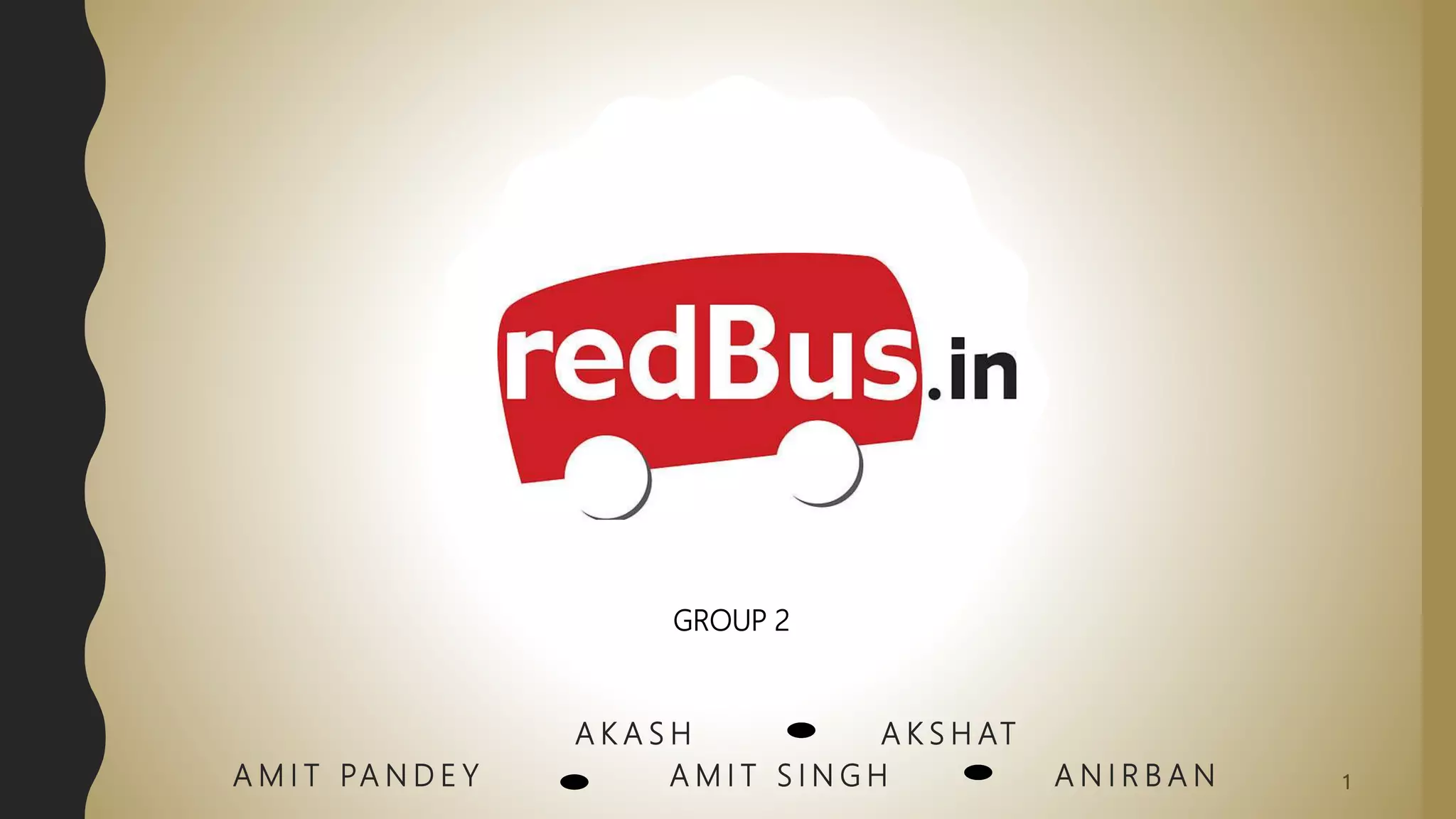 Redbus Case Study | PPTX