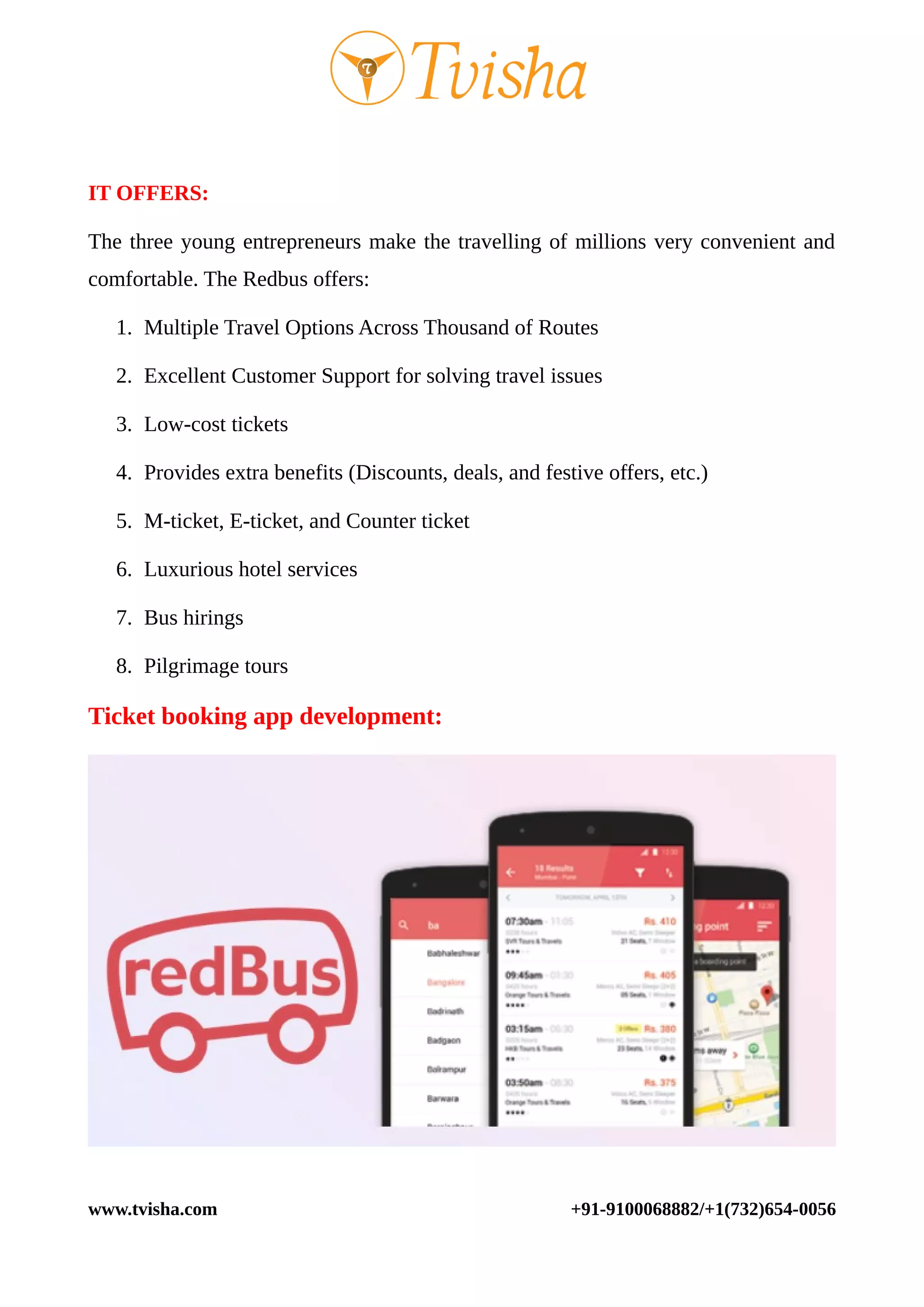 Redbus Success Story - Startup Story of Redbus | PDF