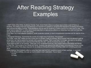 Before During & After Reading Strategies | PPTX