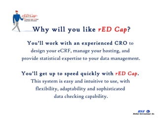 rEDCap At A Glance | PPT