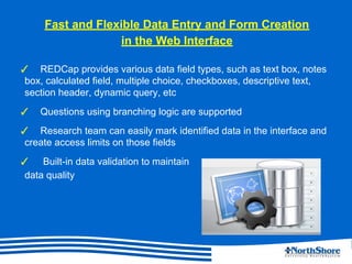 Introduction to using REDCap for multi-site longitudinal research in ...