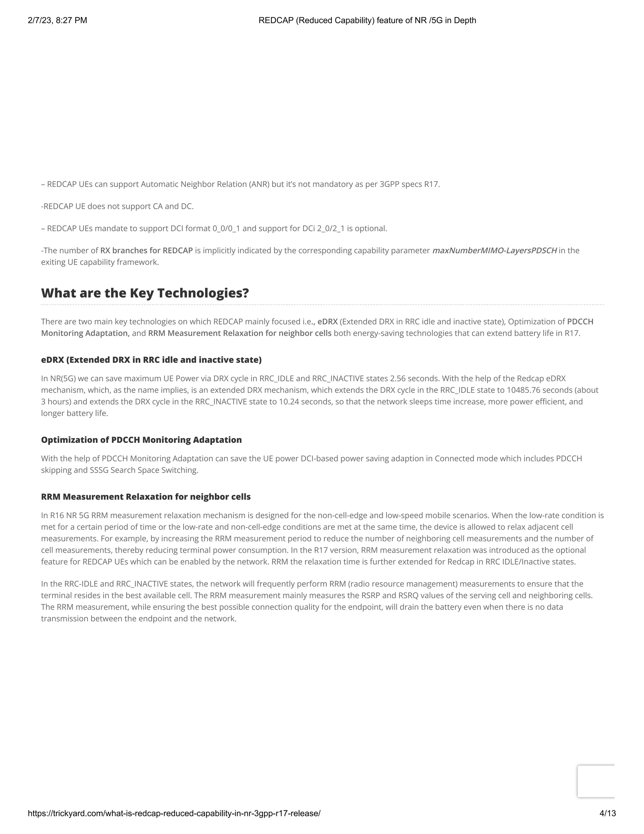 REDCAP (Reduced Capability) feature of NR _5G in Depth.pdf