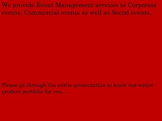 Red Carpet Events | PPT