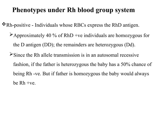 Red Cell Alloimmunization (Rh Alloimmunization.ppt | Pregnancy ...