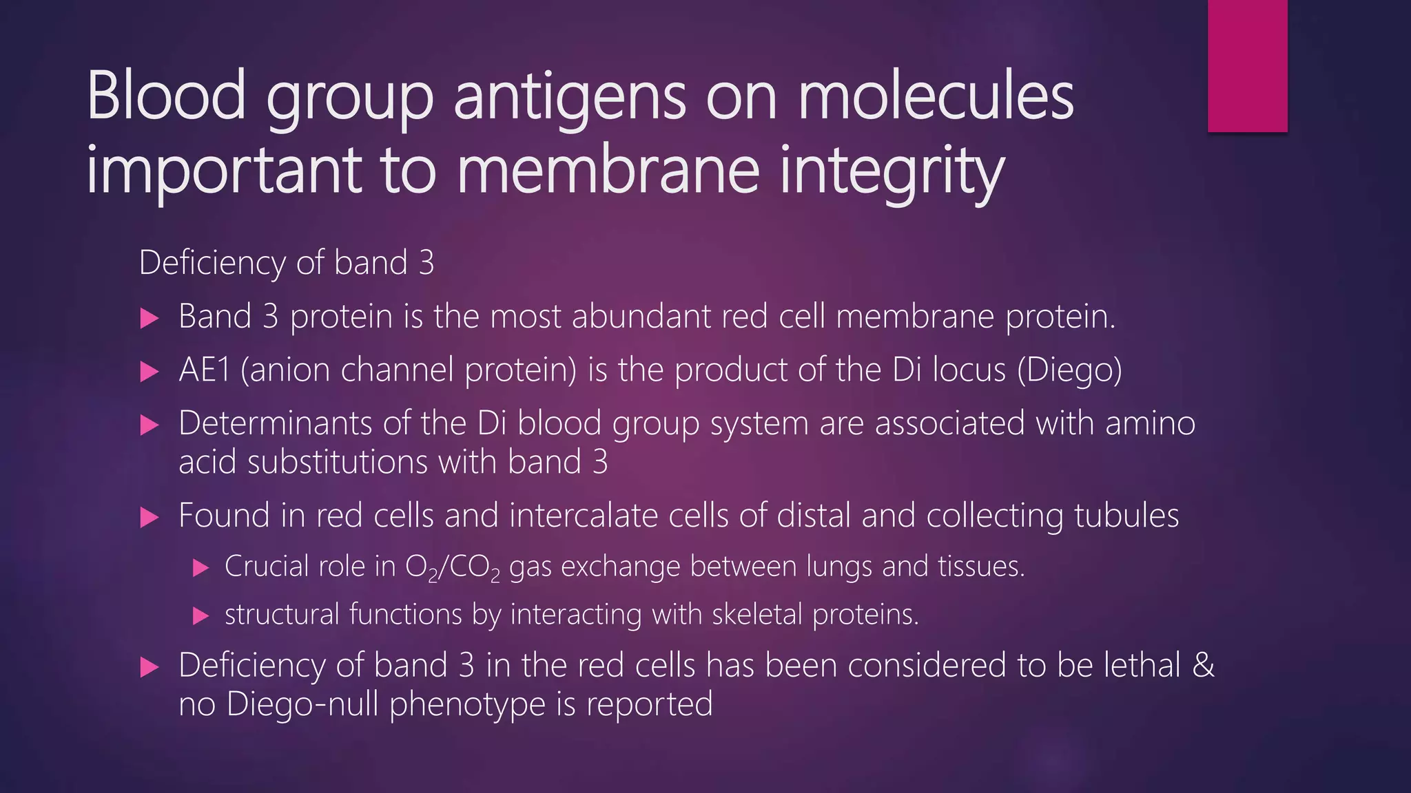 Red cell antigens and functions | PPTX