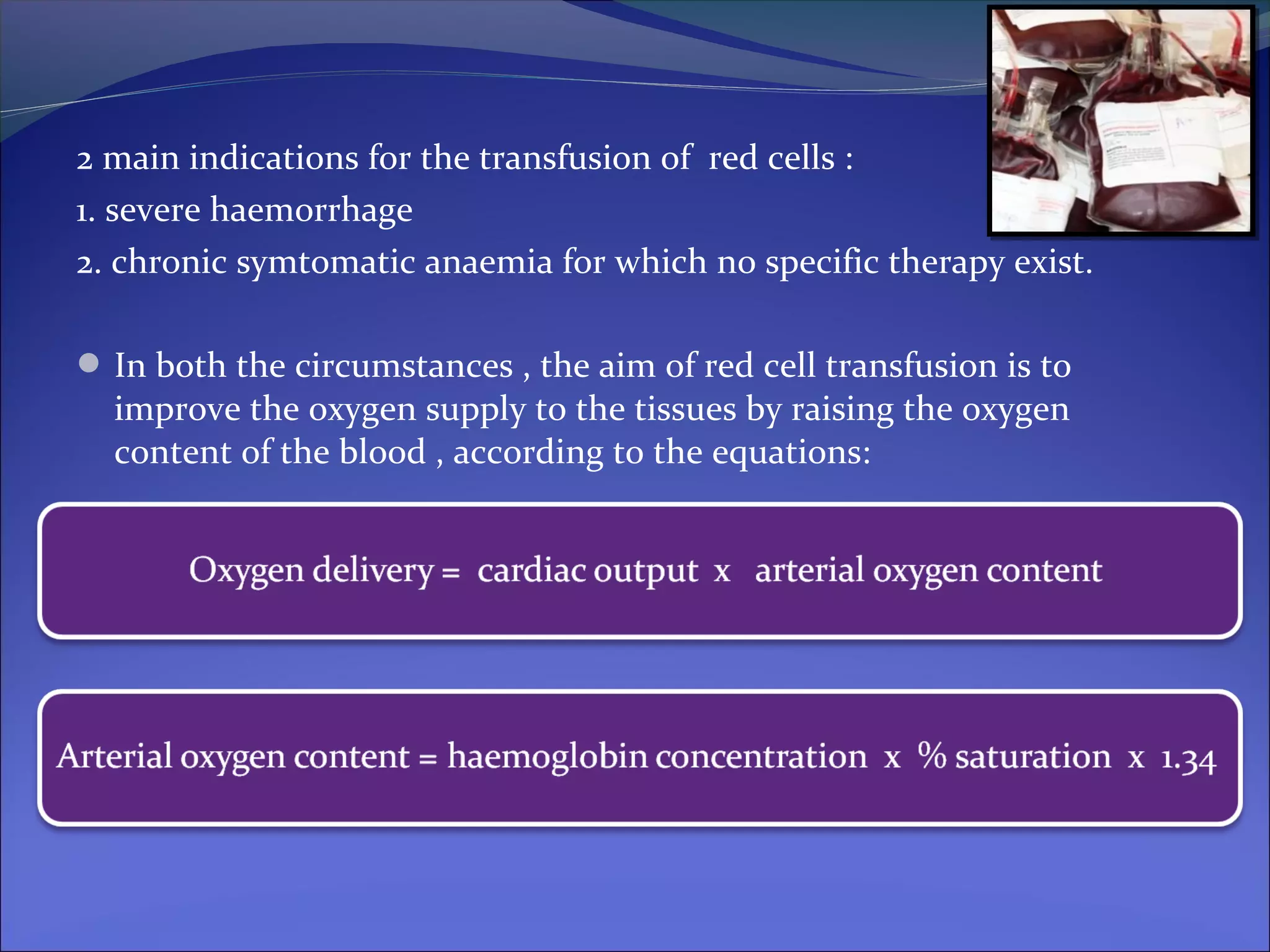 Red cell substitute | PPT