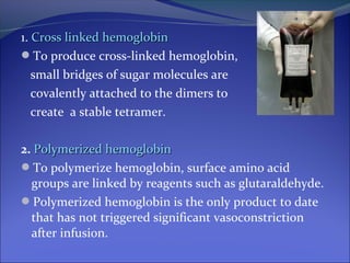 Red cell substitute | PPT