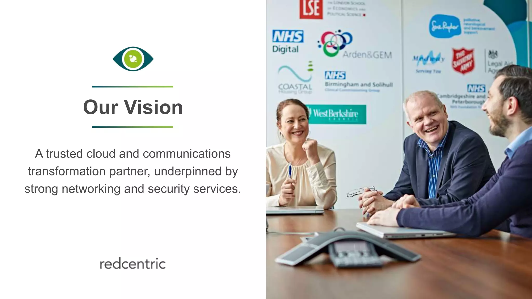 Redcentric: Our Vision, Mission & Values | PPTX
