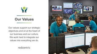 Redcentric: Our Vision, Mission & Values | PPTX