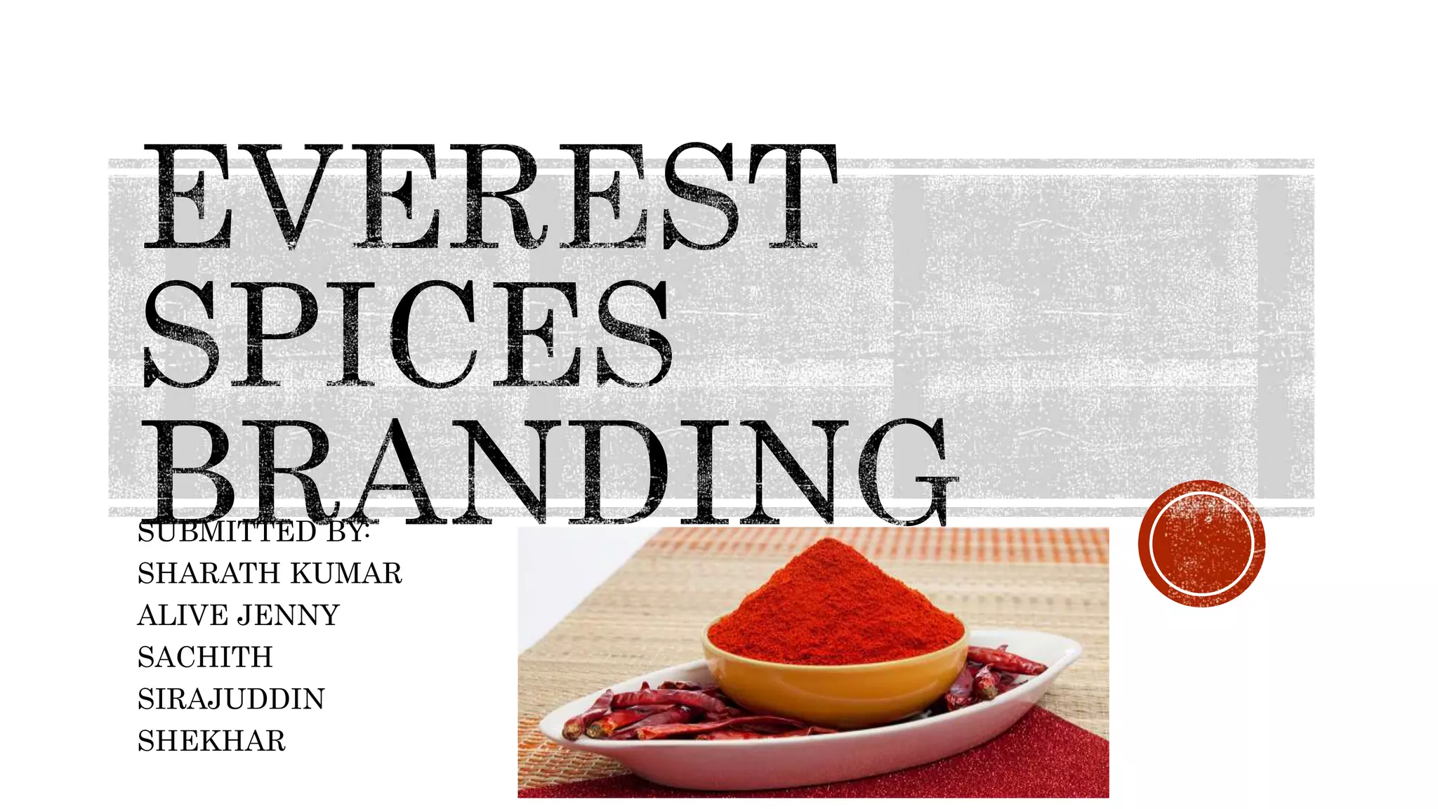 Everest Spices Branding | PPTX