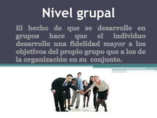 conducta organizacional | PPTX