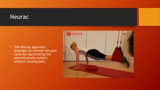 Redcord Therapy | PPTX