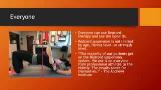 Redcord Therapy | PPTX