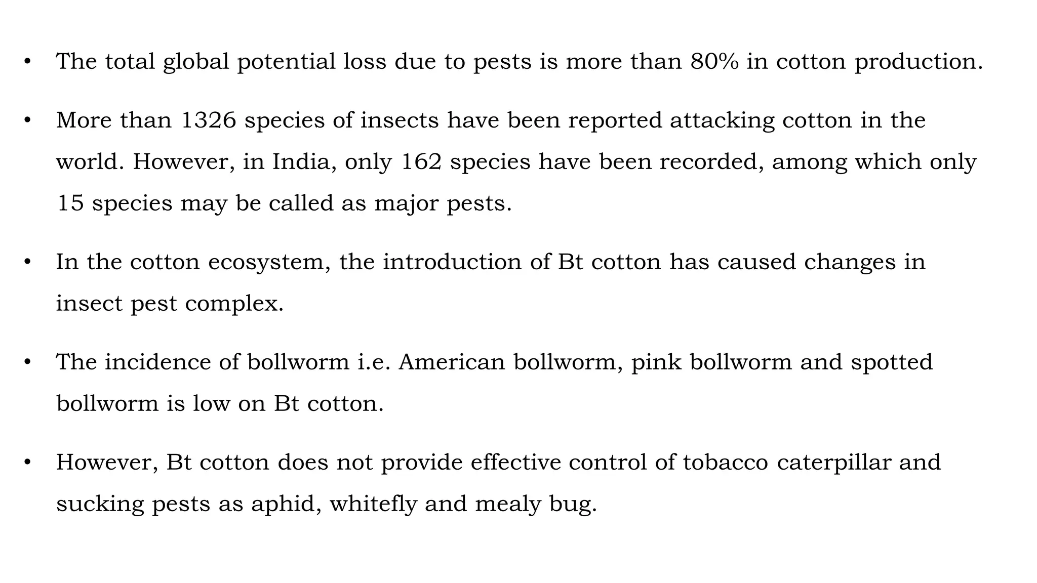 Pest of Cotton: Red cotton bug | PDF