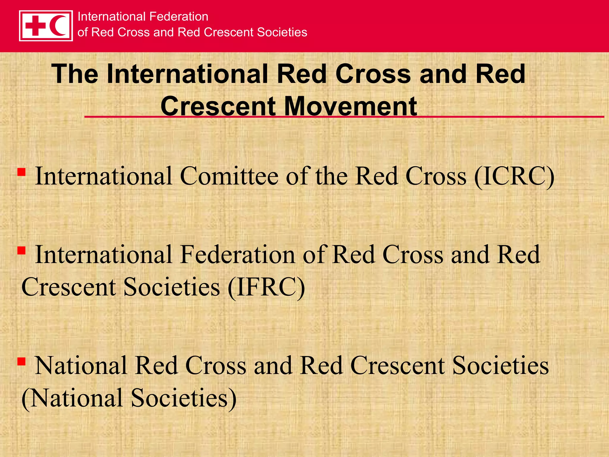 Red crescent society | PPT