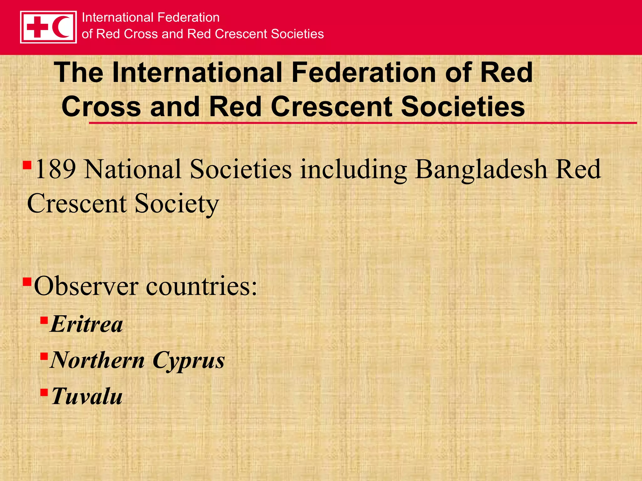 Red crescent society | PPT