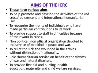 International committee of Red cross chn | PPTX