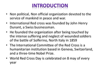 Red cross | PPT | Free Download