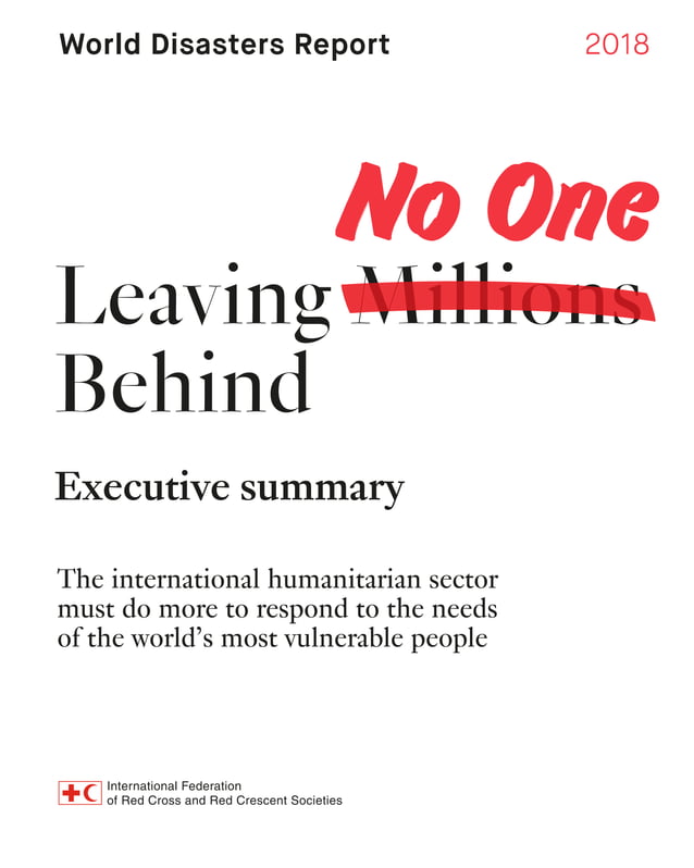 Red Cross World Disaster Report- 2018 | PDF