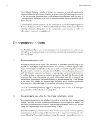 Red Cross World Disaster Report- 2018 | PDF