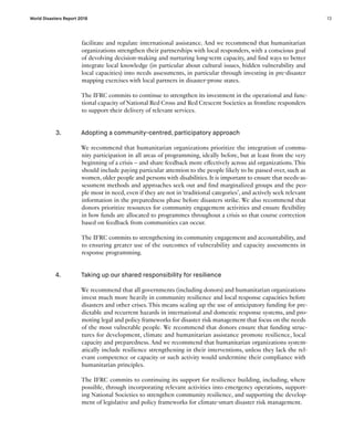 Red Cross World Disaster Report- 2018 | PDF