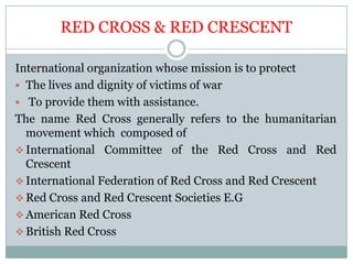 ICRC, IFRC & National societies | PPT