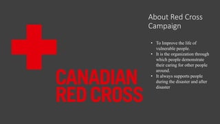 Red cross Campaign | PPT