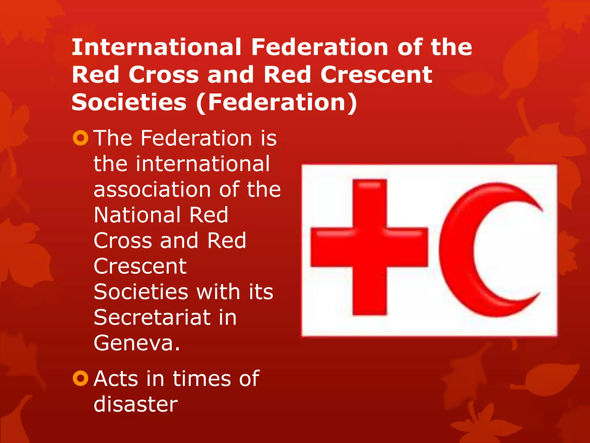 Red cross history | PPTX