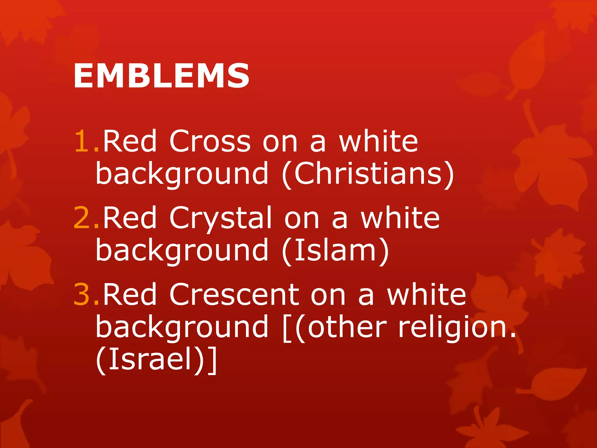 Red cross history | PPTX