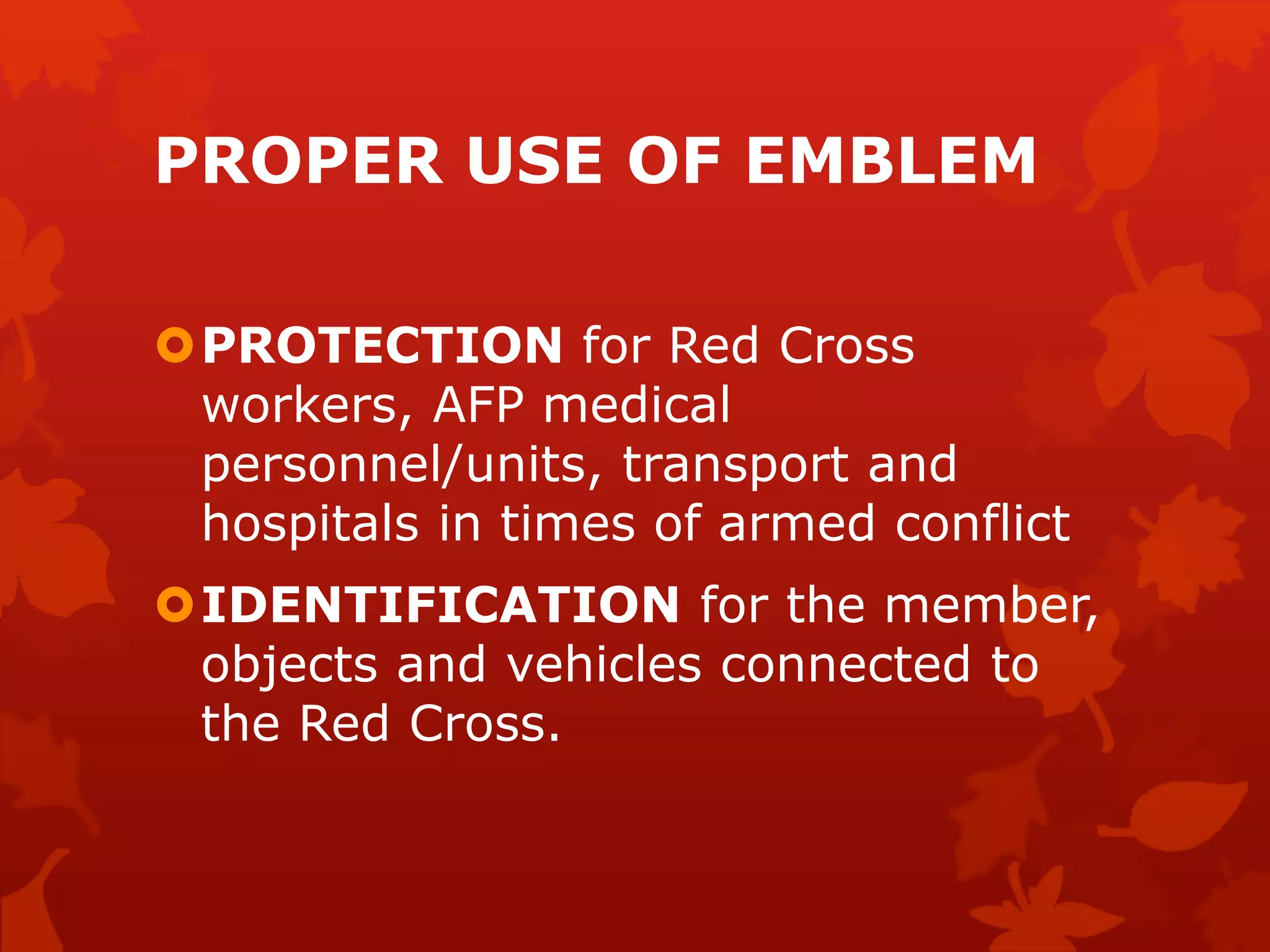 Red cross history | PPTX