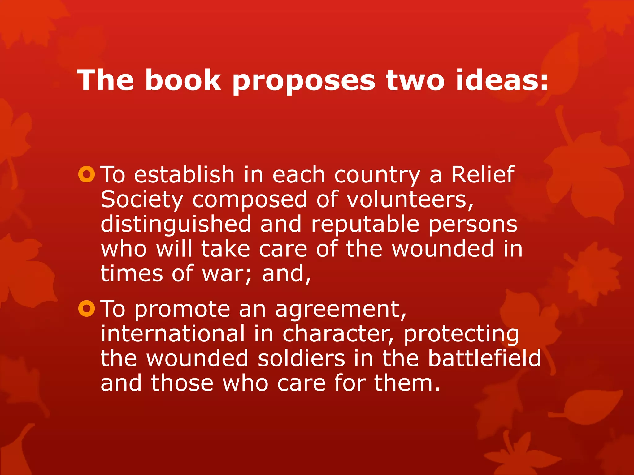 Red cross history | PPTX