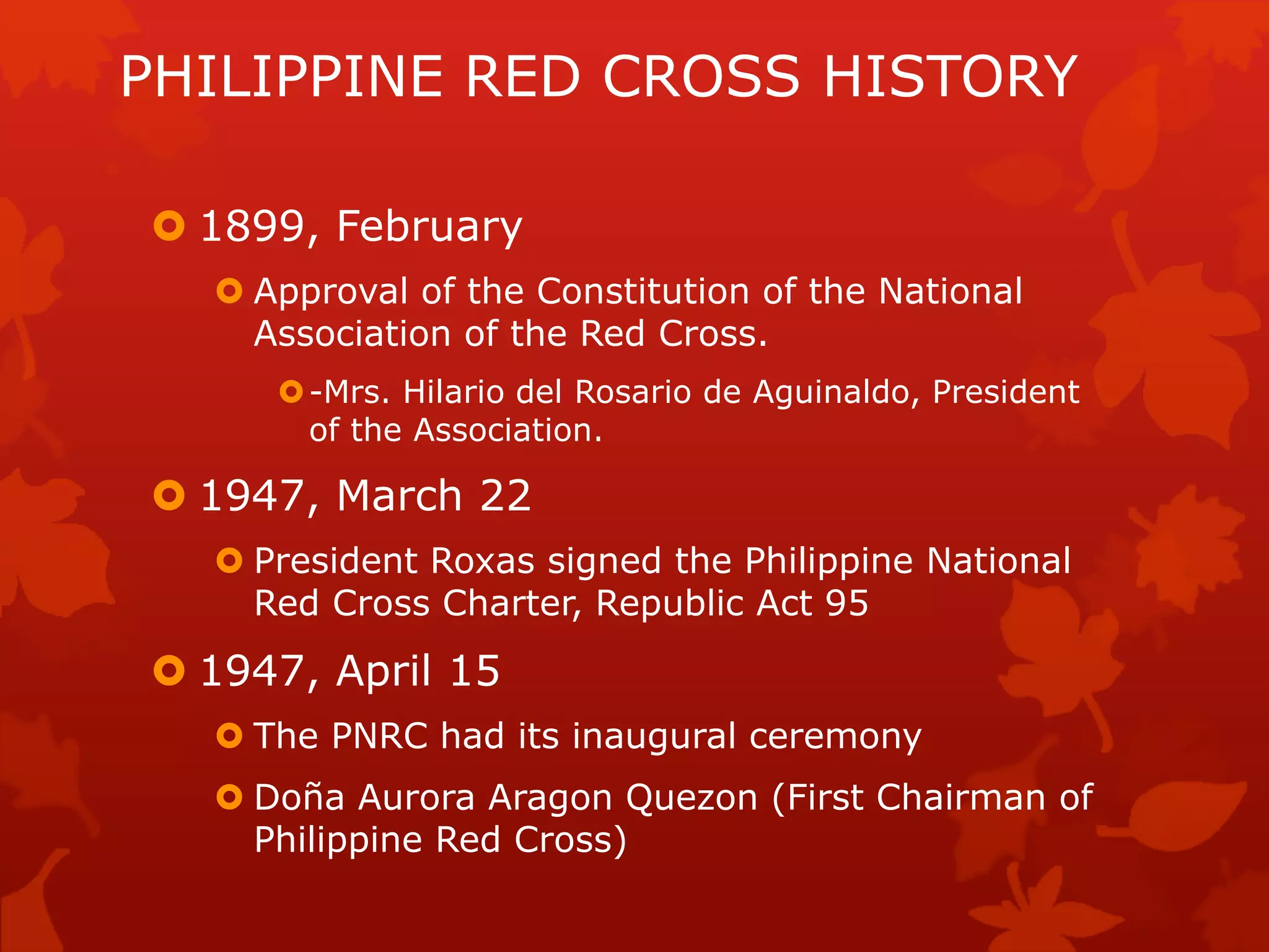 Red cross history | PPTX