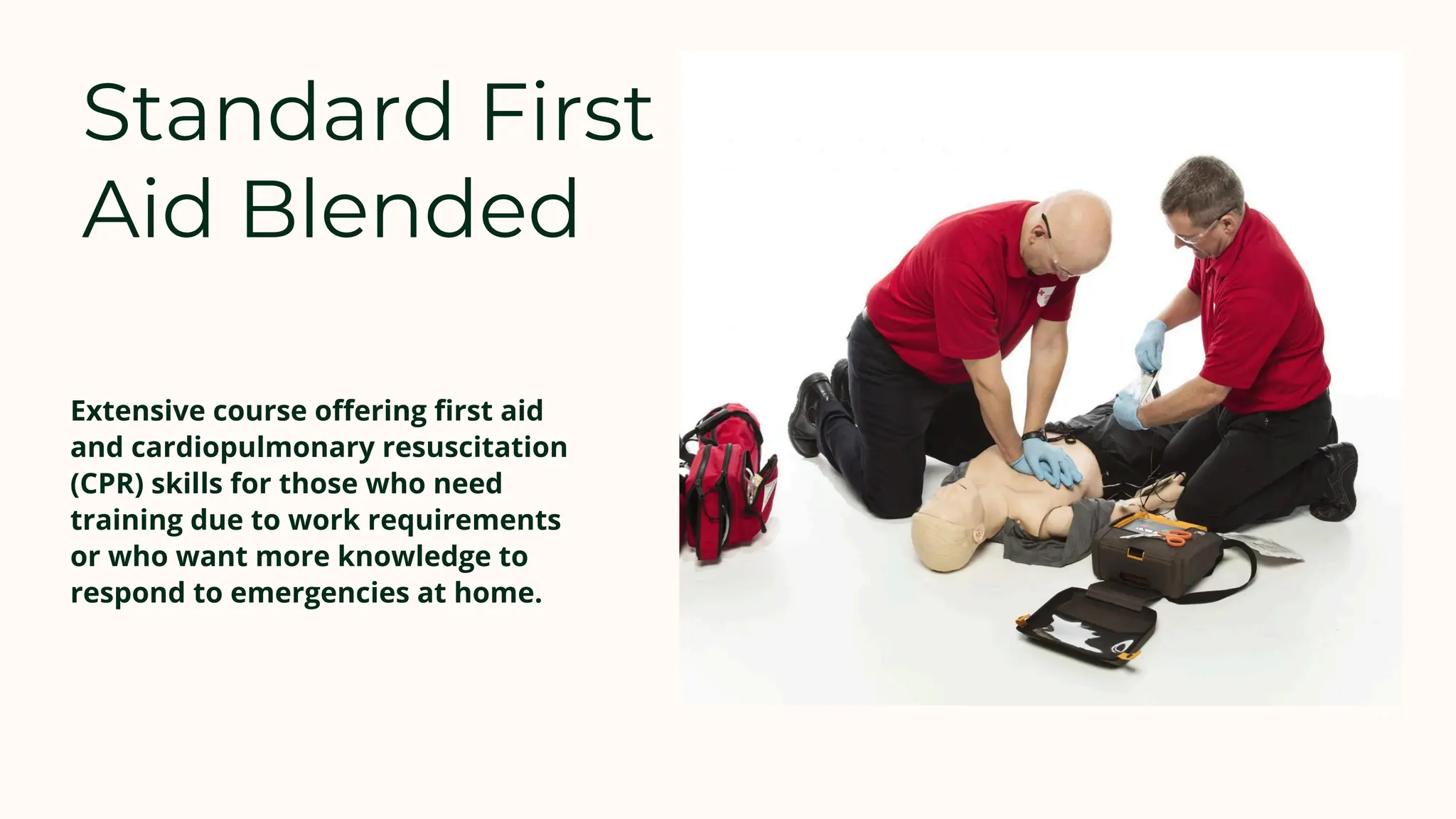 Are You Searching For Red Cross Training Courses | PPT