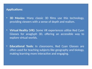 Red Cyan Glasses are the most iconic and widely recognized type of 3D ...