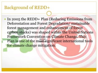 Redd+ and green economy | PPT