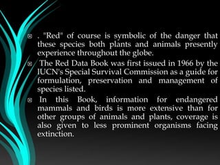 Red data book | PPTX