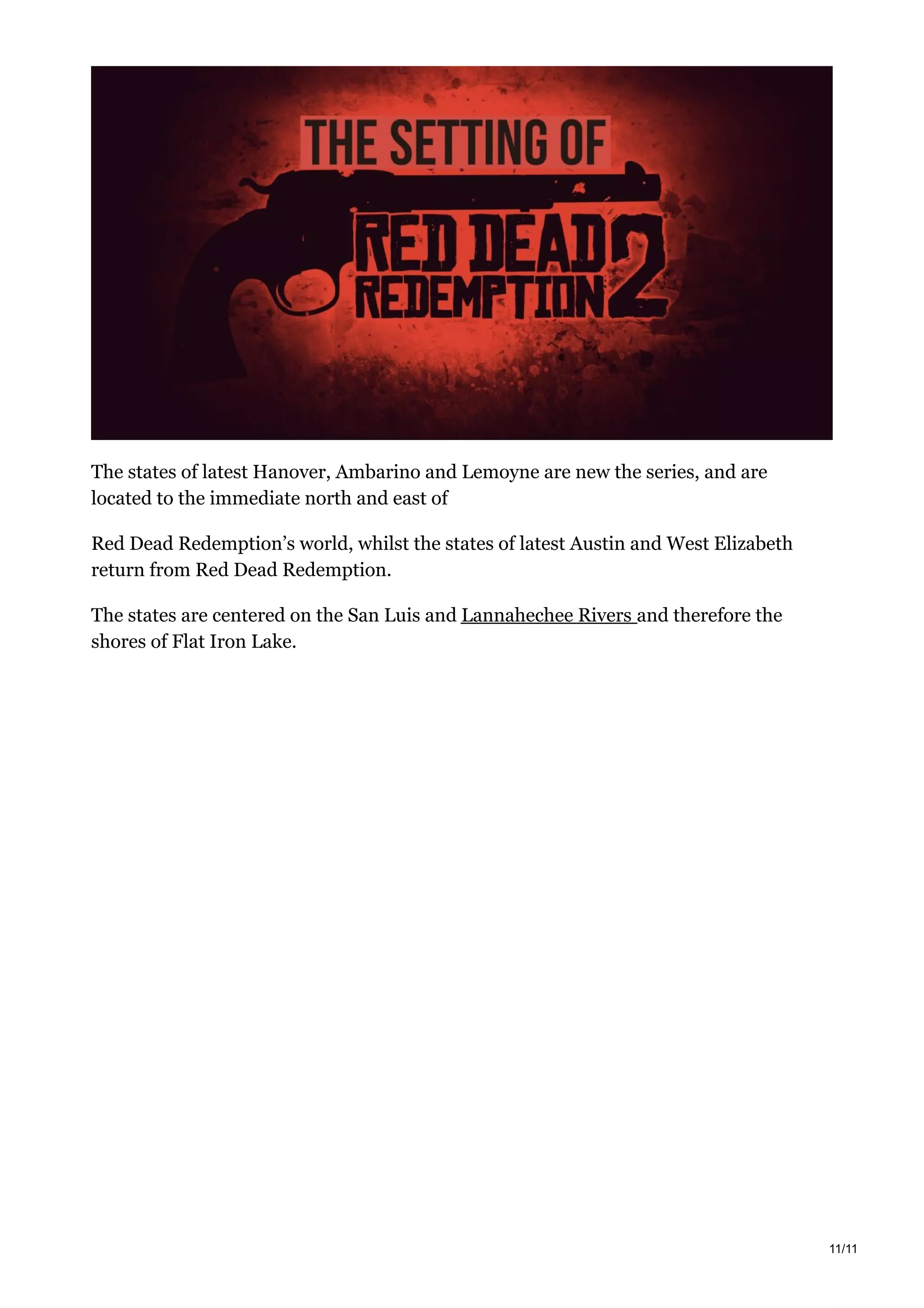 Red dead redemption 2 | PDF