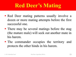 Red Deer Algorithm (RDA) | PPT