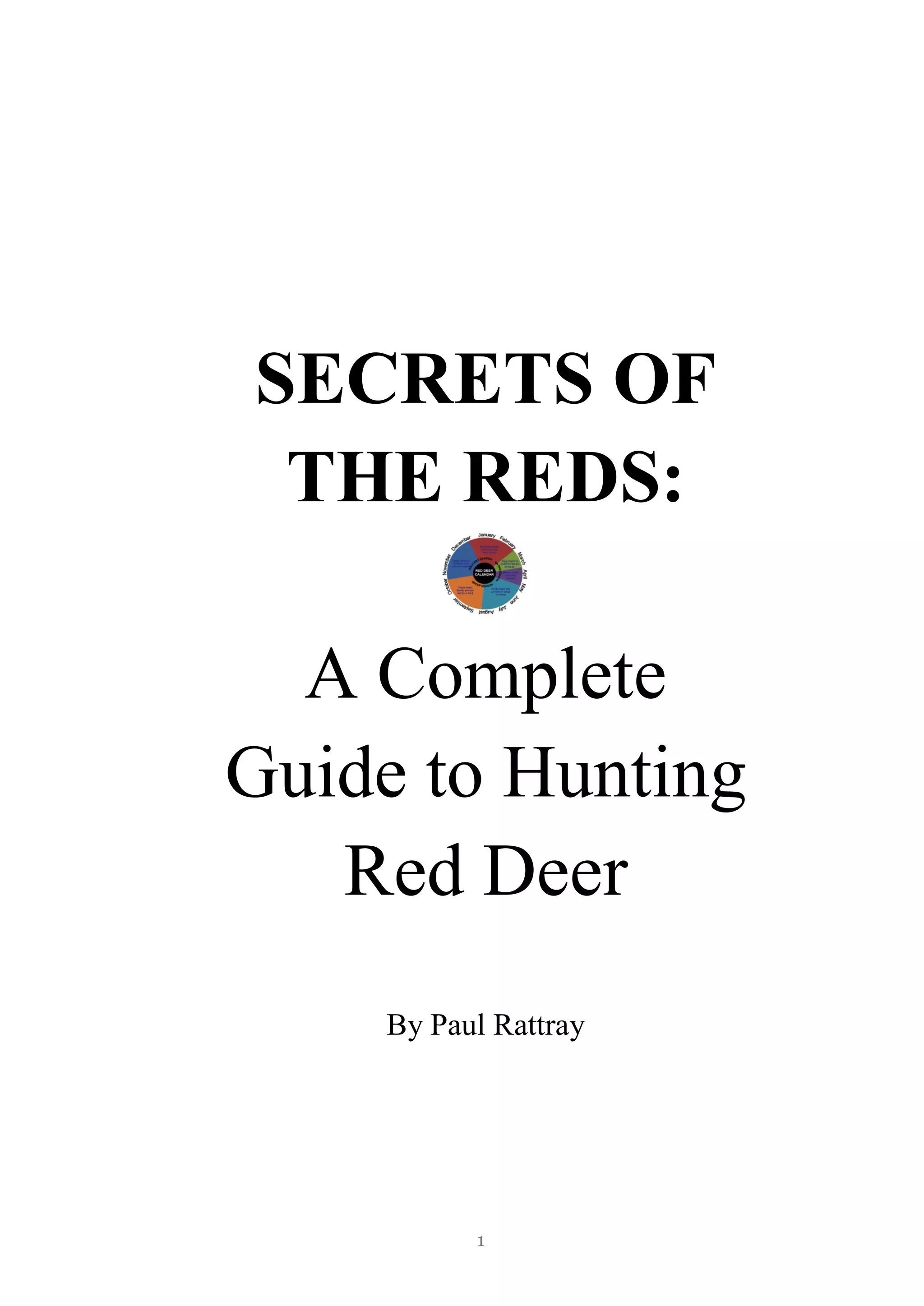 Secrets of the Red Deer by Paul Rattray (Excerpt) | PDF | Arms ...