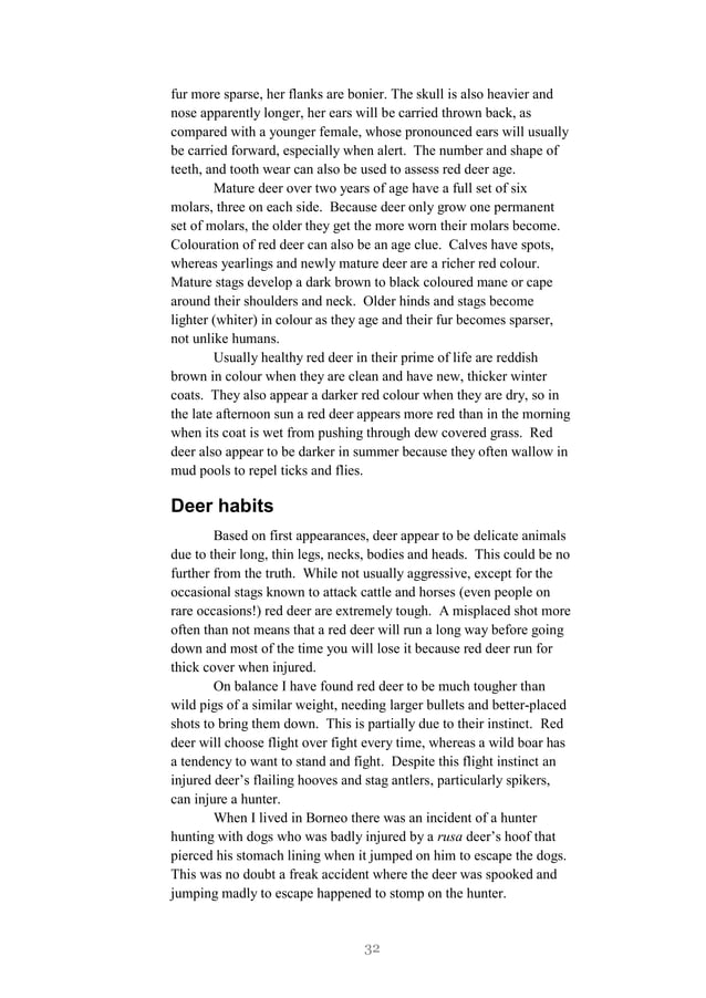 Secrets of the Red Deer by Paul Rattray (Excerpt) | PDF | Arms ...