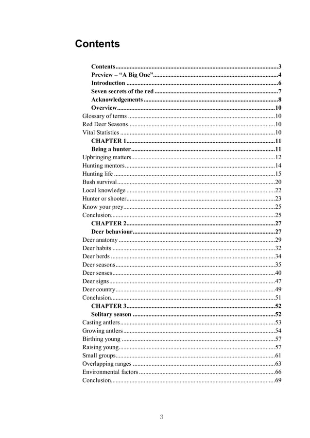 Secrets of the Red Deer by Paul Rattray (Excerpt) | PDF | Arms ...