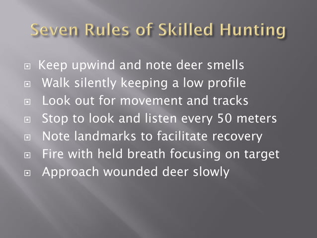 Red Deer Presentation | PDF