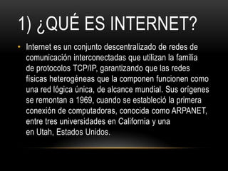 Red de redes. internet | PPTX