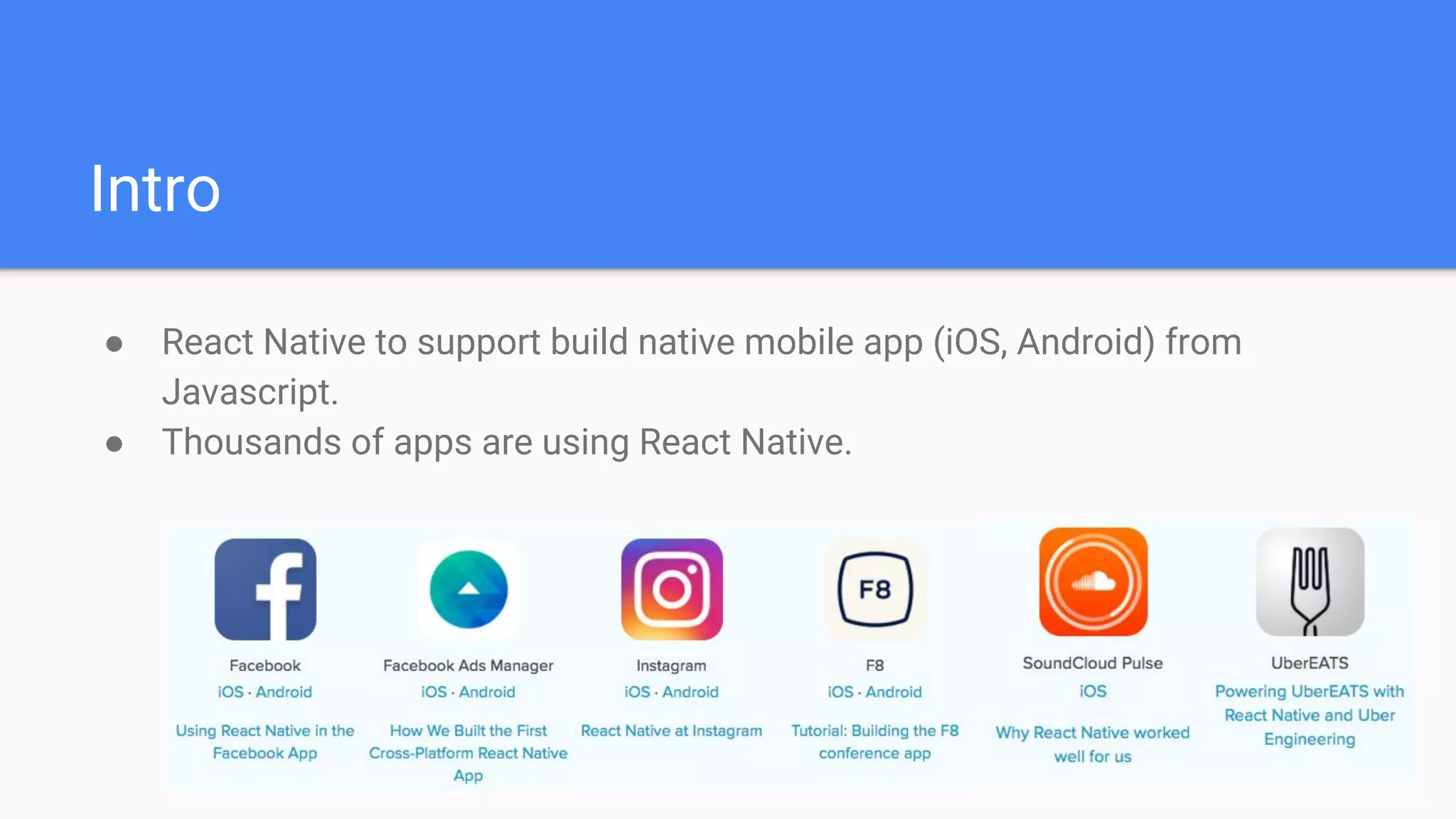 Nimble - Reddit Feed React native | PPT