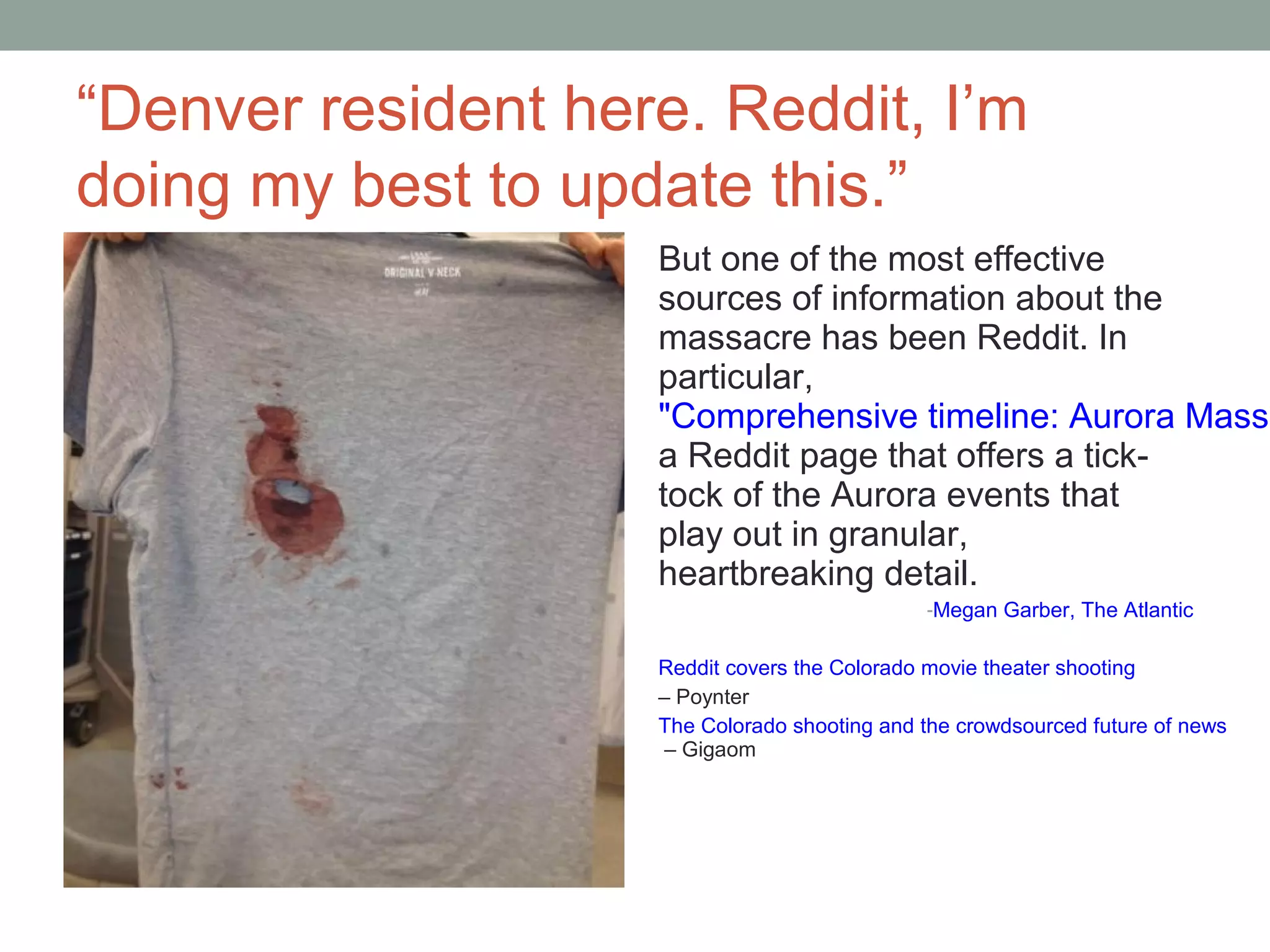 Reddit presentation | PPT | Technology & Computing