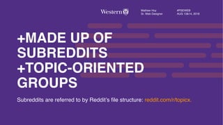 The Science of Reddit | PDF | Web Development | Internet