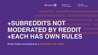 The Science of Reddit | PDF | Web Development | Internet