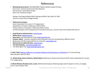 The Reddix Group:Alternative to the Prime-Subcontractor Business Model ...