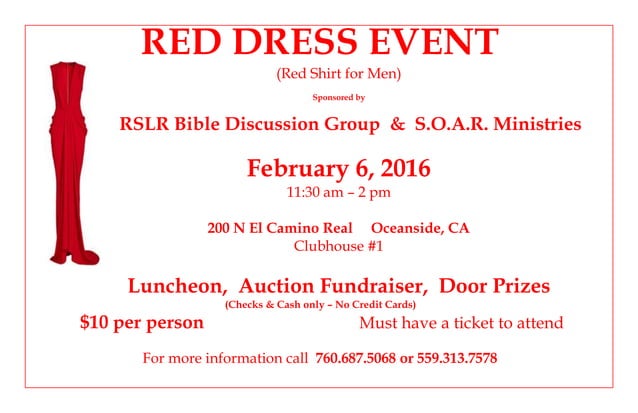 Red Dress Event | PPT